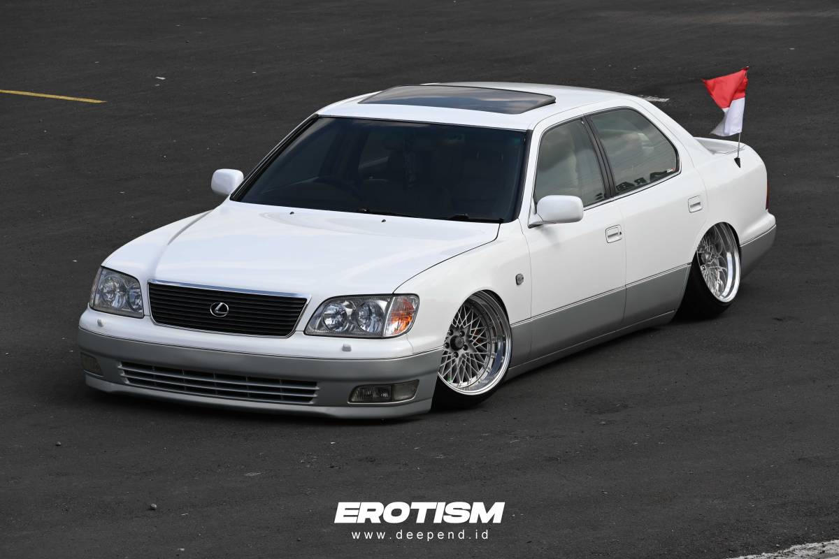 Modifikasi | Lexus LS400 1998 – SLAMMED TANPA NGANGKANG – Deepend